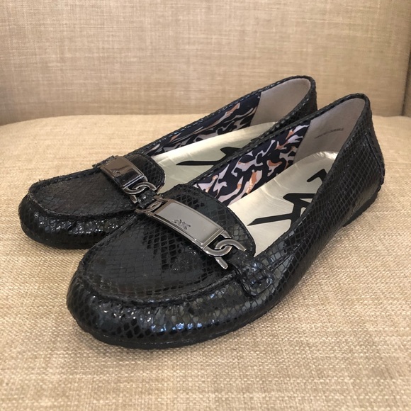 Anne Klein Sport | Shoes | New Ak Flats With Logo Plate | Poshmark
